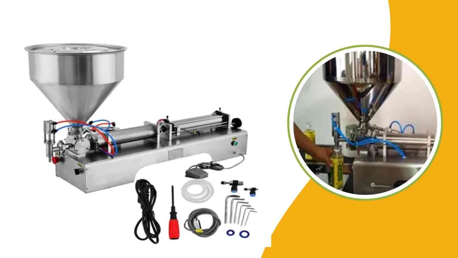 Semi Automatic Paste Filling – Viscous Product Filler