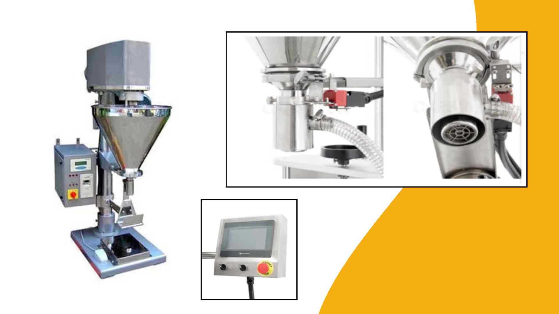 Semiautomatic Auger Filling Machine | Precision Powder